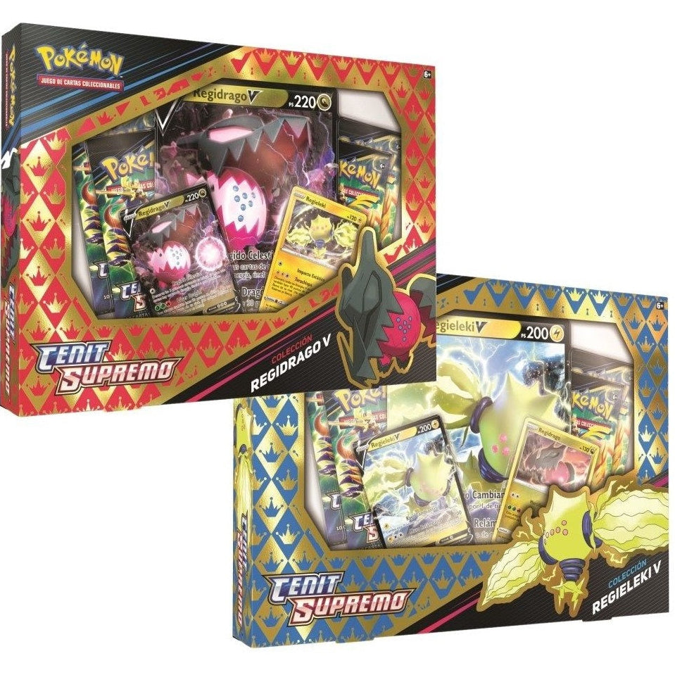 Regieleki y Regidrago V Box Cenit Supremo | POKÉMON | Español – TodoHits